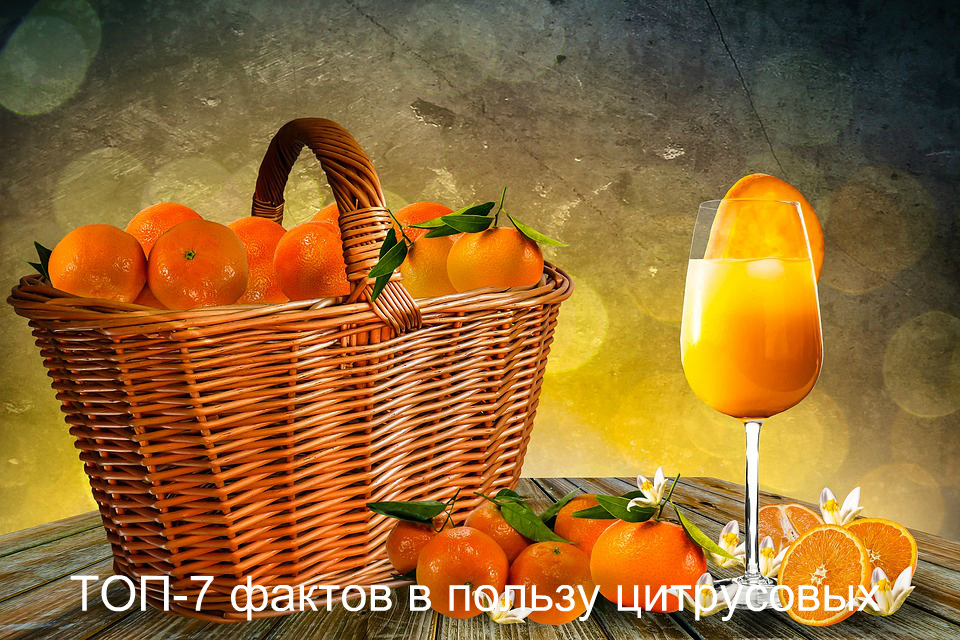 ТОП-7 фактов в пользу цитрусовых